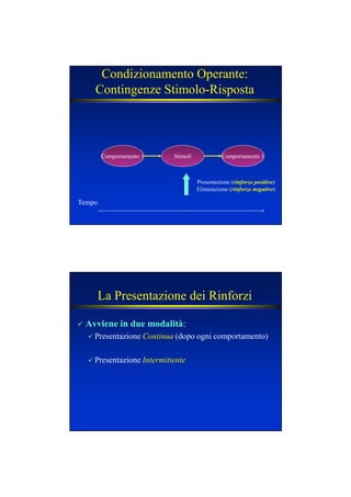 Condizionamento operante b | PDF