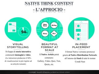 Condé Nast Italia for digital innovation | PDF