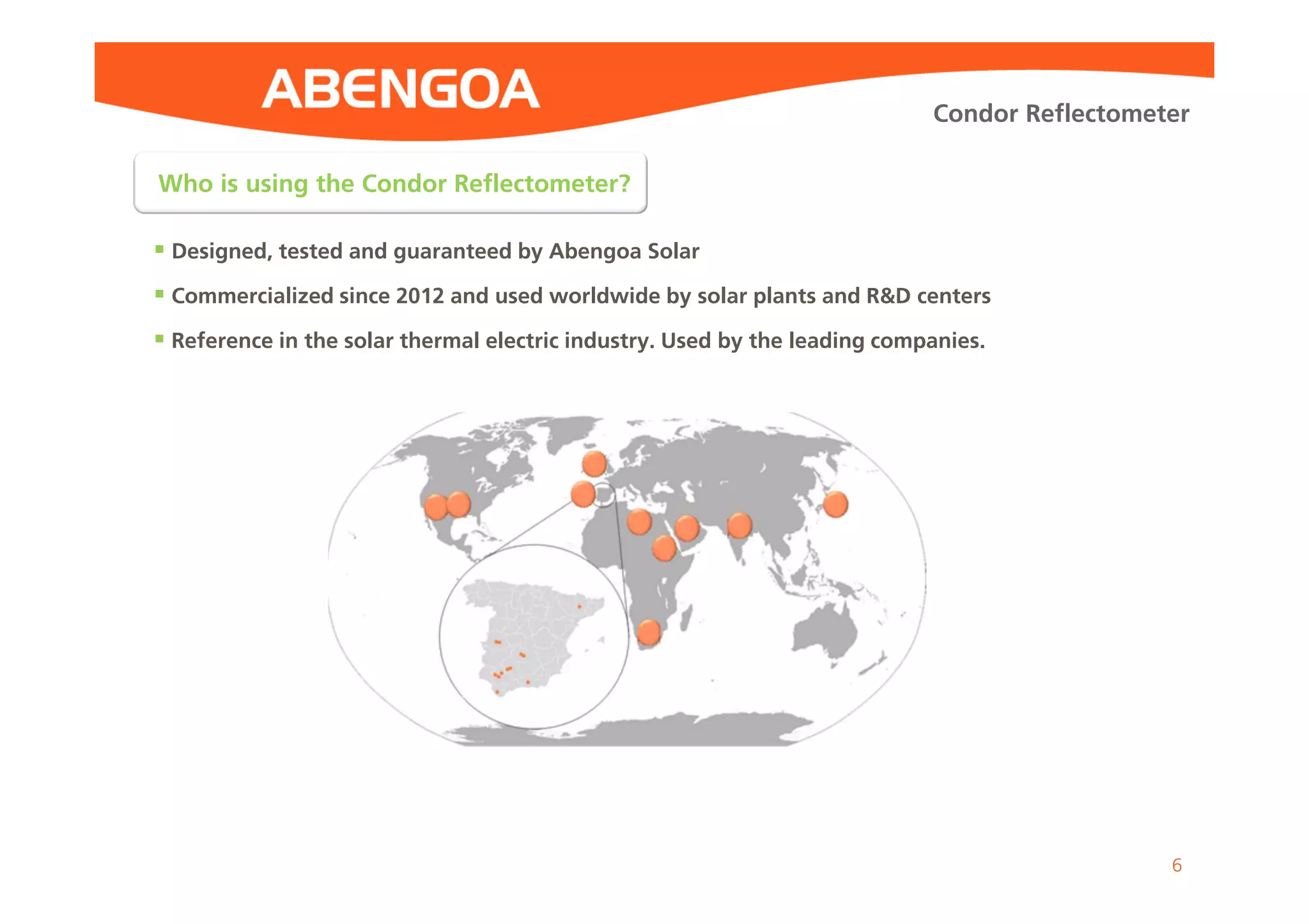 Condor, portable reflectometer for Solar Thermal Energy. | PDF