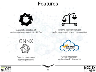 CONDOR: An automated framework to accelerate convolutional neural networks on FPGA | PPT