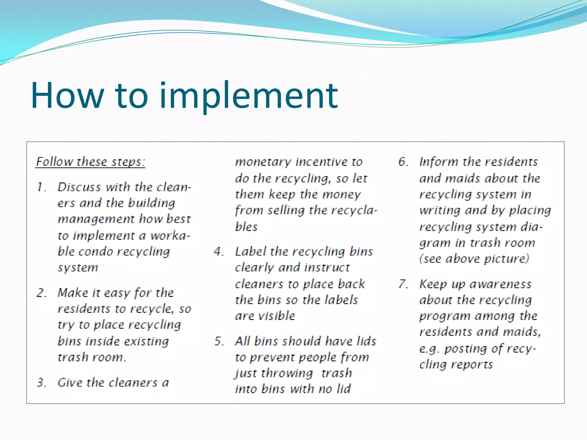 Condo Recycling in KL | PDF