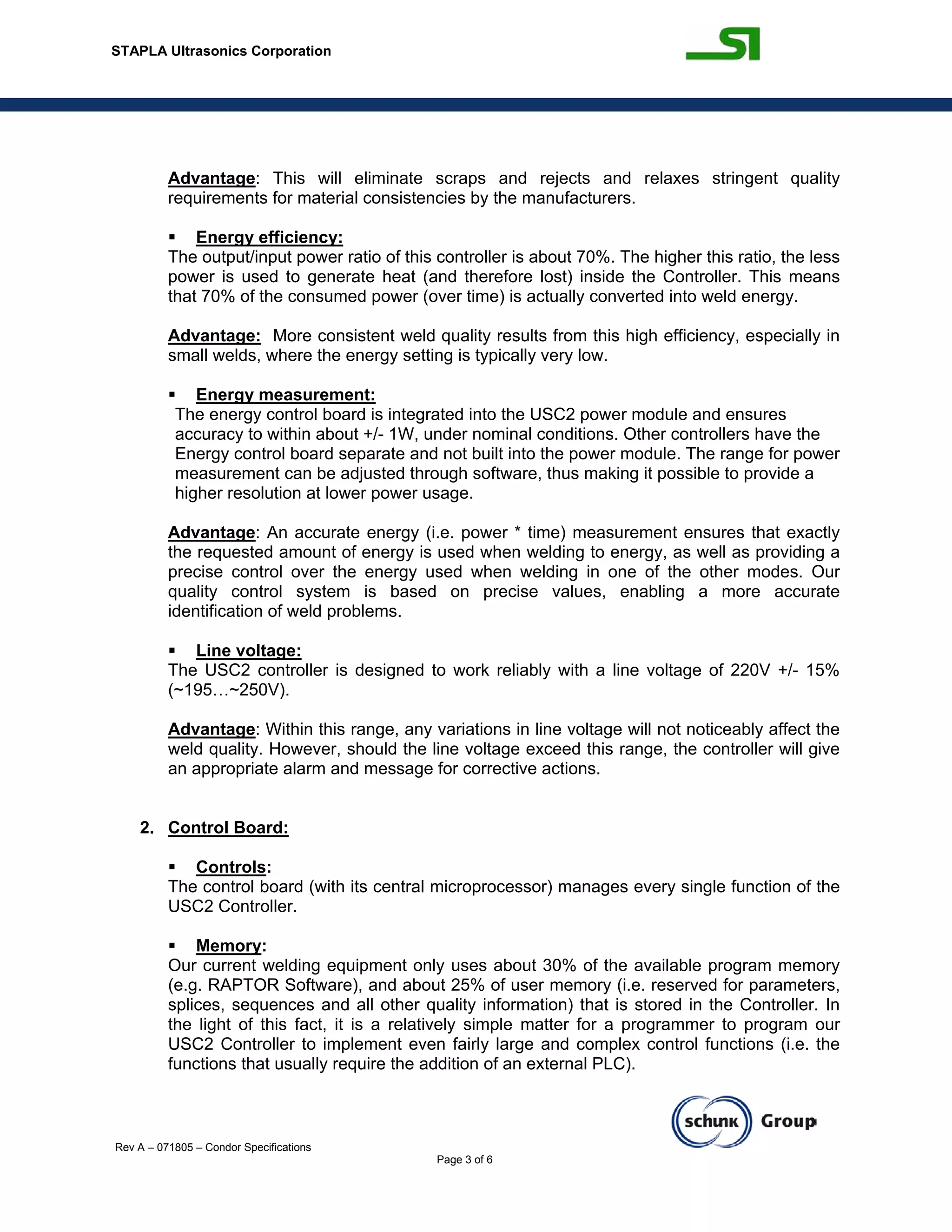 Condor St30 Specification | PDF