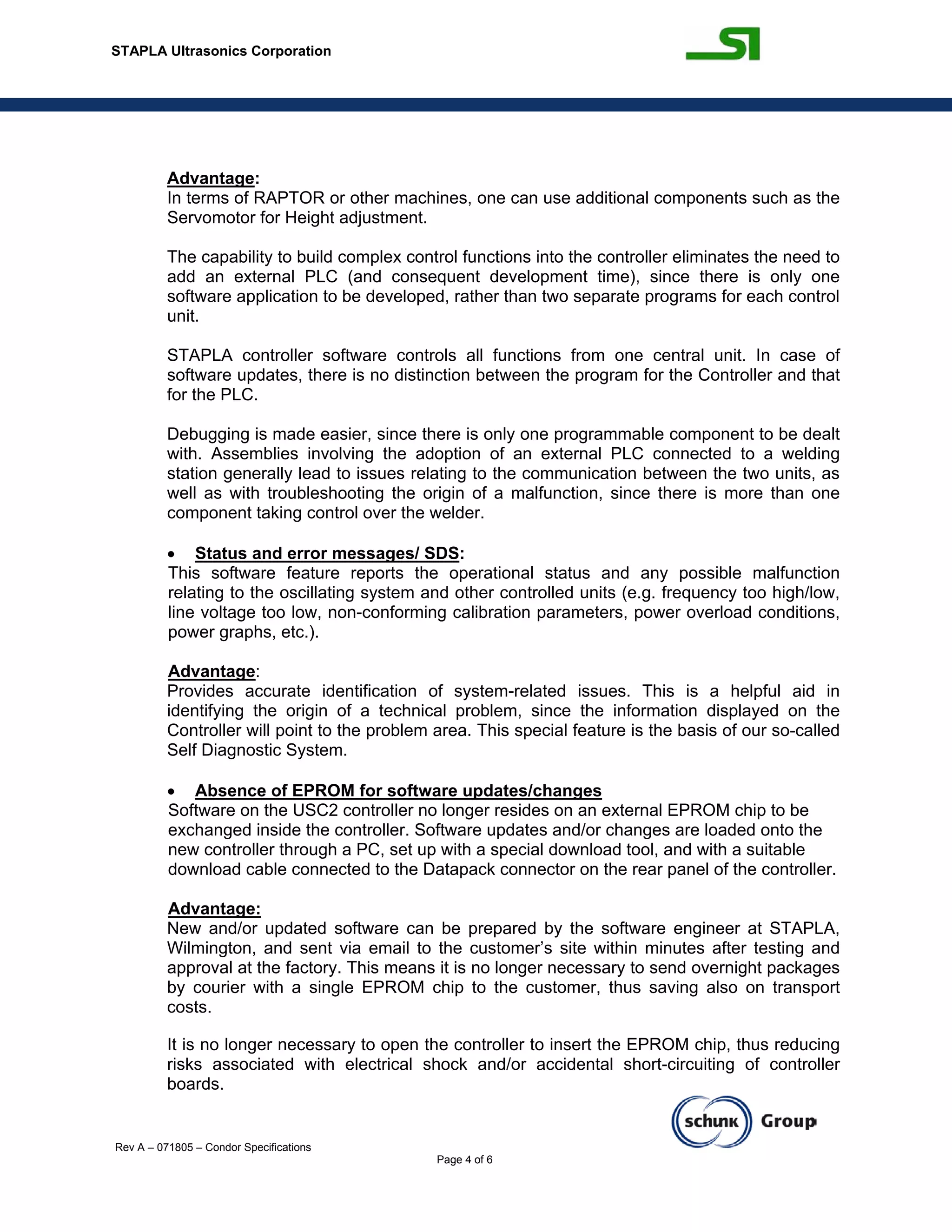 Condor St30 Specification | PDF