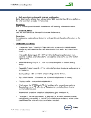 Condor St30 Specification | PDF