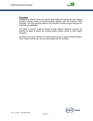 Condor St30 Specification | PDF