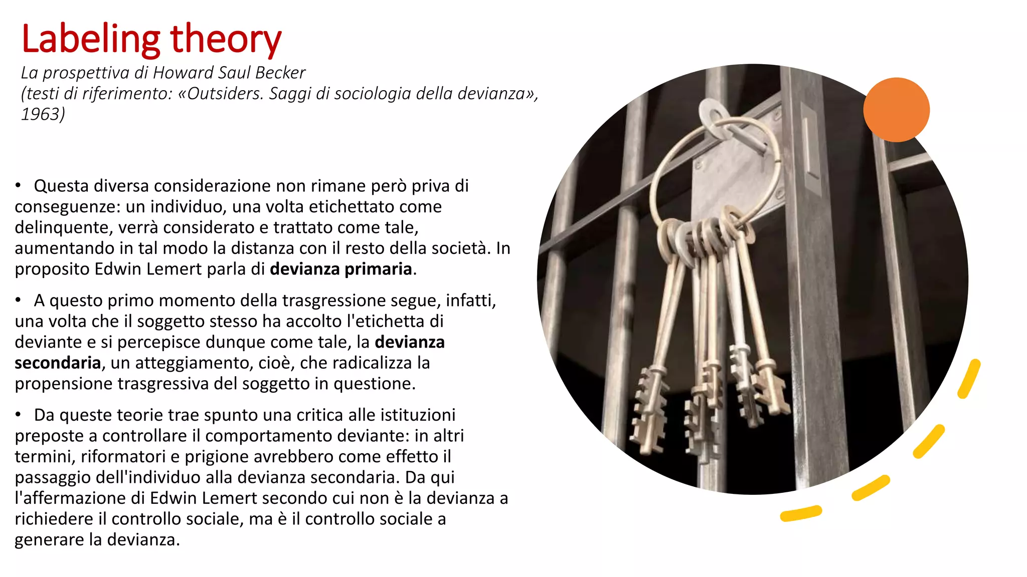 Condotte devianti teorie di riferimento | PPTX