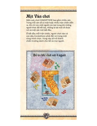 Hướng dẫn chơi Condottiere Board Game | PDF