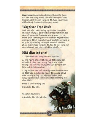 Hướng dẫn chơi Condottiere Board Game | PDF
