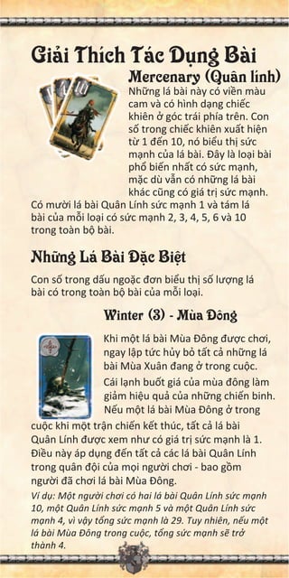 [BoardgameVN] Luật chơi Condottiere | PDF