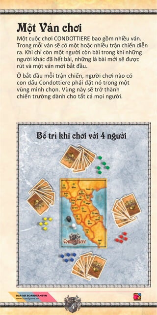 [BoardgameVN] Luật chơi Condottiere | PDF