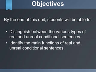 CONDTIONAL in English important applyppt | PPT | Free Download