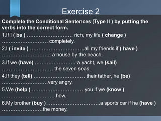 CONDTIONAL in English important applyppt | PPT