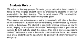 Project Based Learning for child participation | PPT