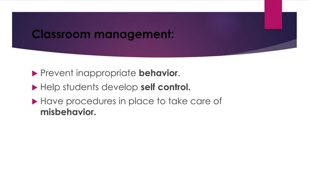 Conducive learning ecology | PPTX | Education