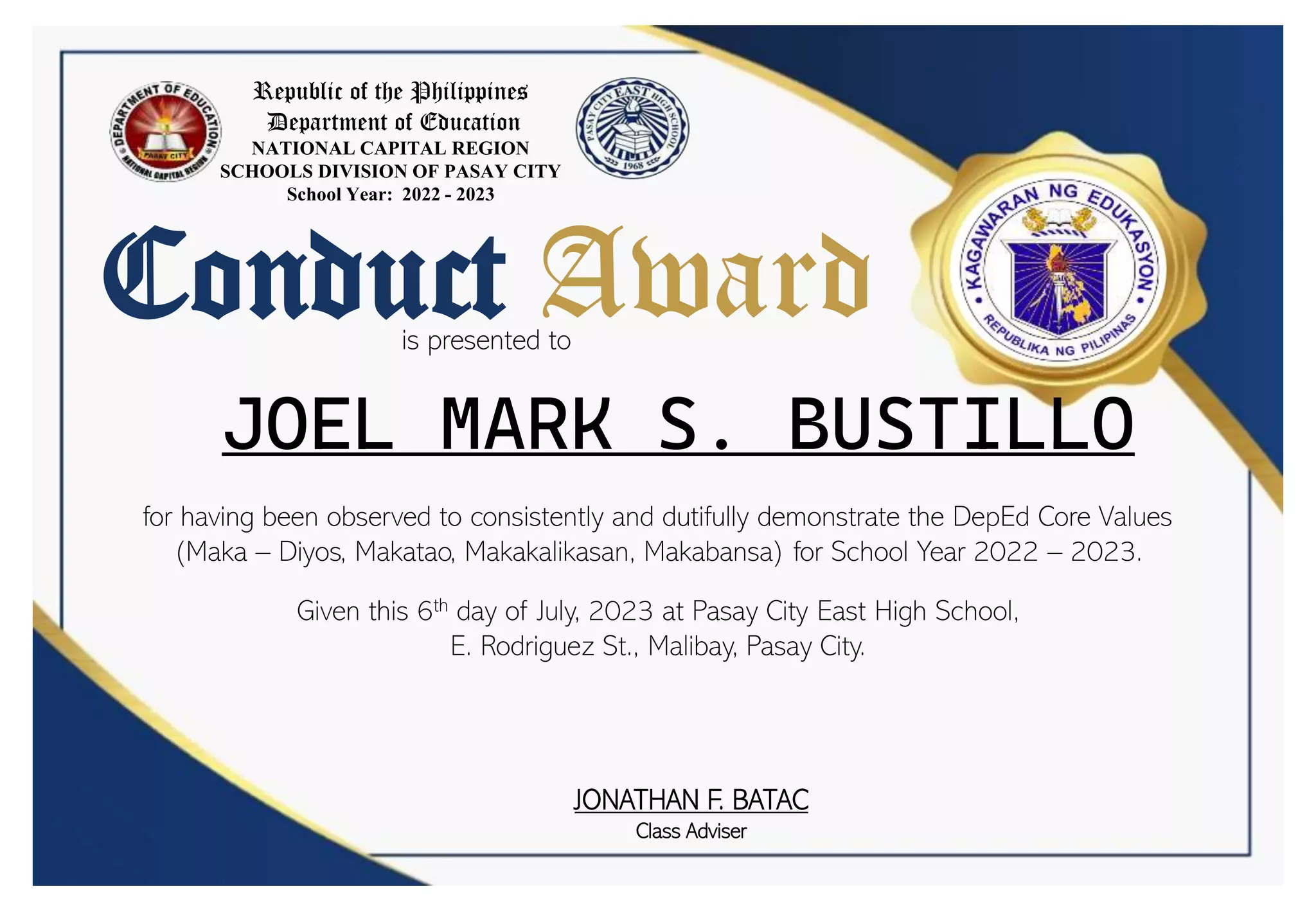 conduct-award MAGNESIUM.pptx
