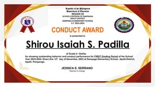 conduct student-perfect-attendance-award.pptx