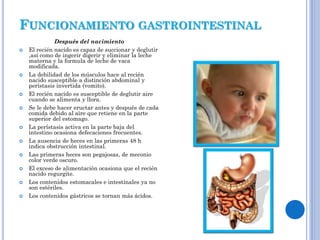 Conducta adptiva en el recien nacido | PPTX