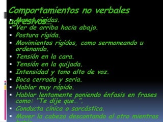 Conducta agresiva | PPTX