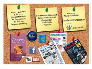 Conducta del consumidor presentacion primer dia de clases | PPT