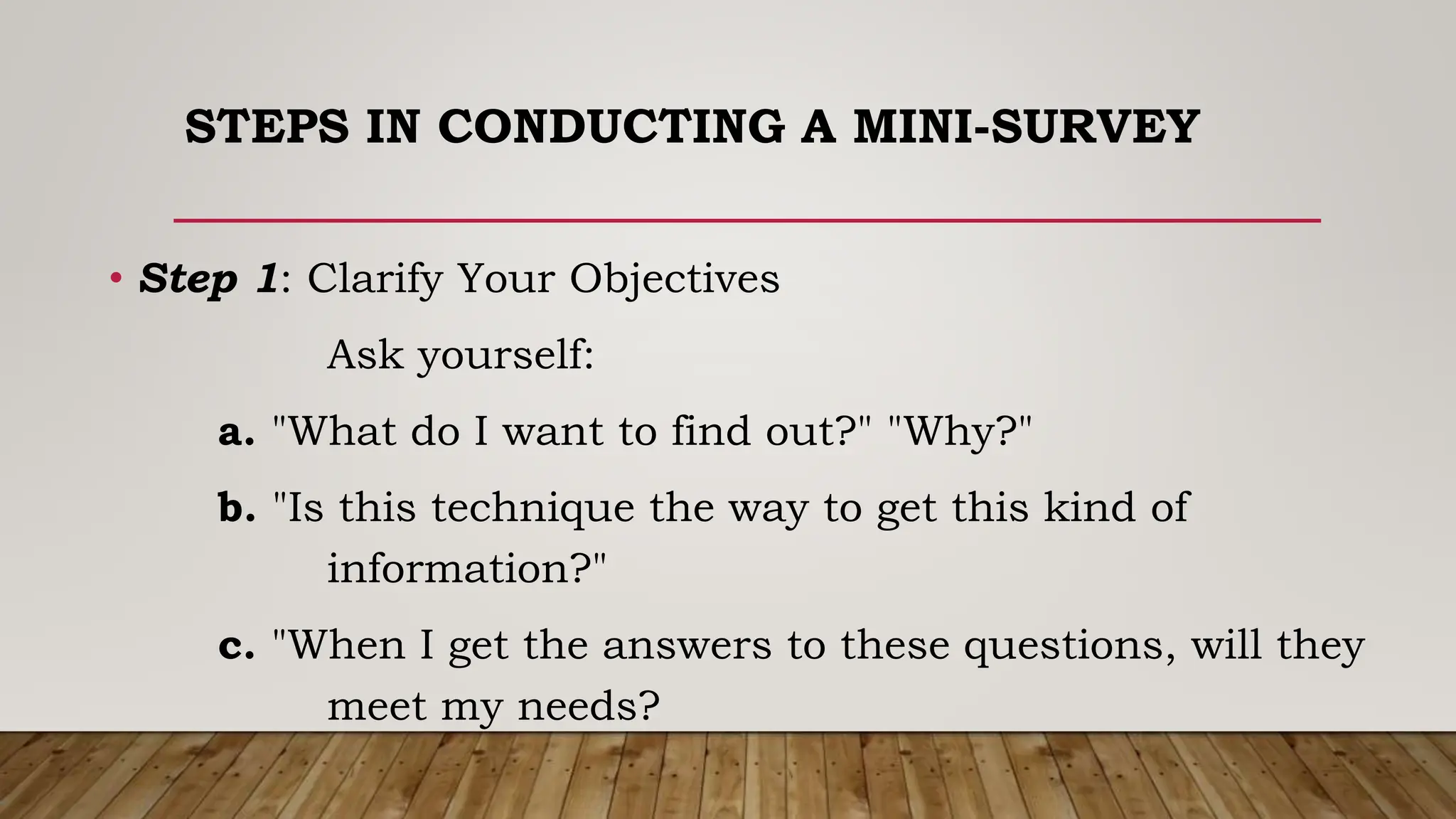 Personal Development Conduct a Mini-Survey on.pptx