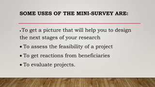 Personal Development Conduct a Mini-Survey on.pptx