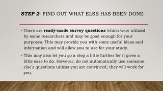 Personal Development Conduct a Mini-Survey on.pptx