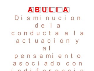 Conducta motora | PPTX