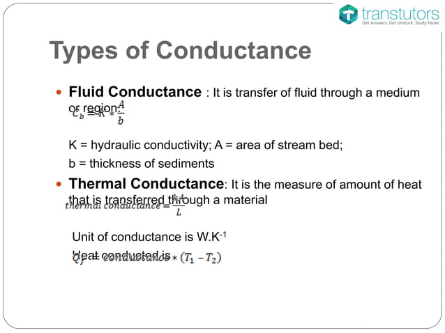 Conductance | Electrical Engineering | PPTX | Physics | Science