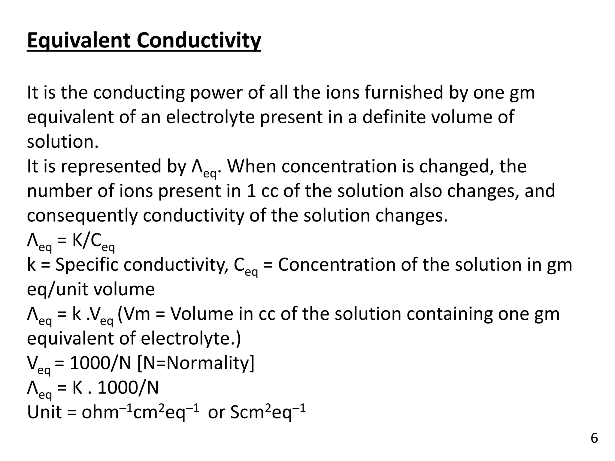 Conductance in Electrolytic Solutions.pptx
