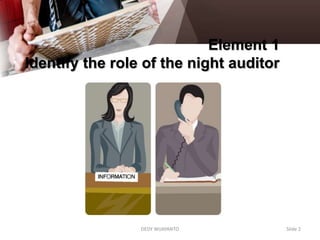 Conduct a night audit | PPTX