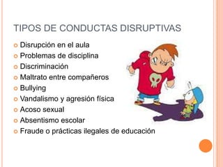 Conductas Disruptivas | PPTX