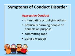 Conduct disorder | PPT