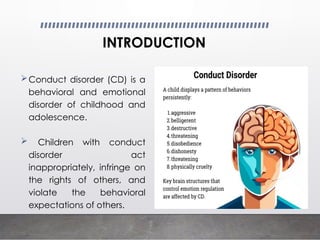 Conduct Disorders.pptx Conduct disorders | PPTX