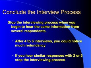 Conducting an Interview - Part 1 | PPT