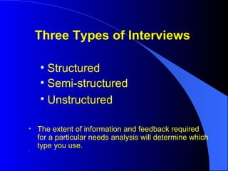 Conducting an Interview - Part 1 | PPT