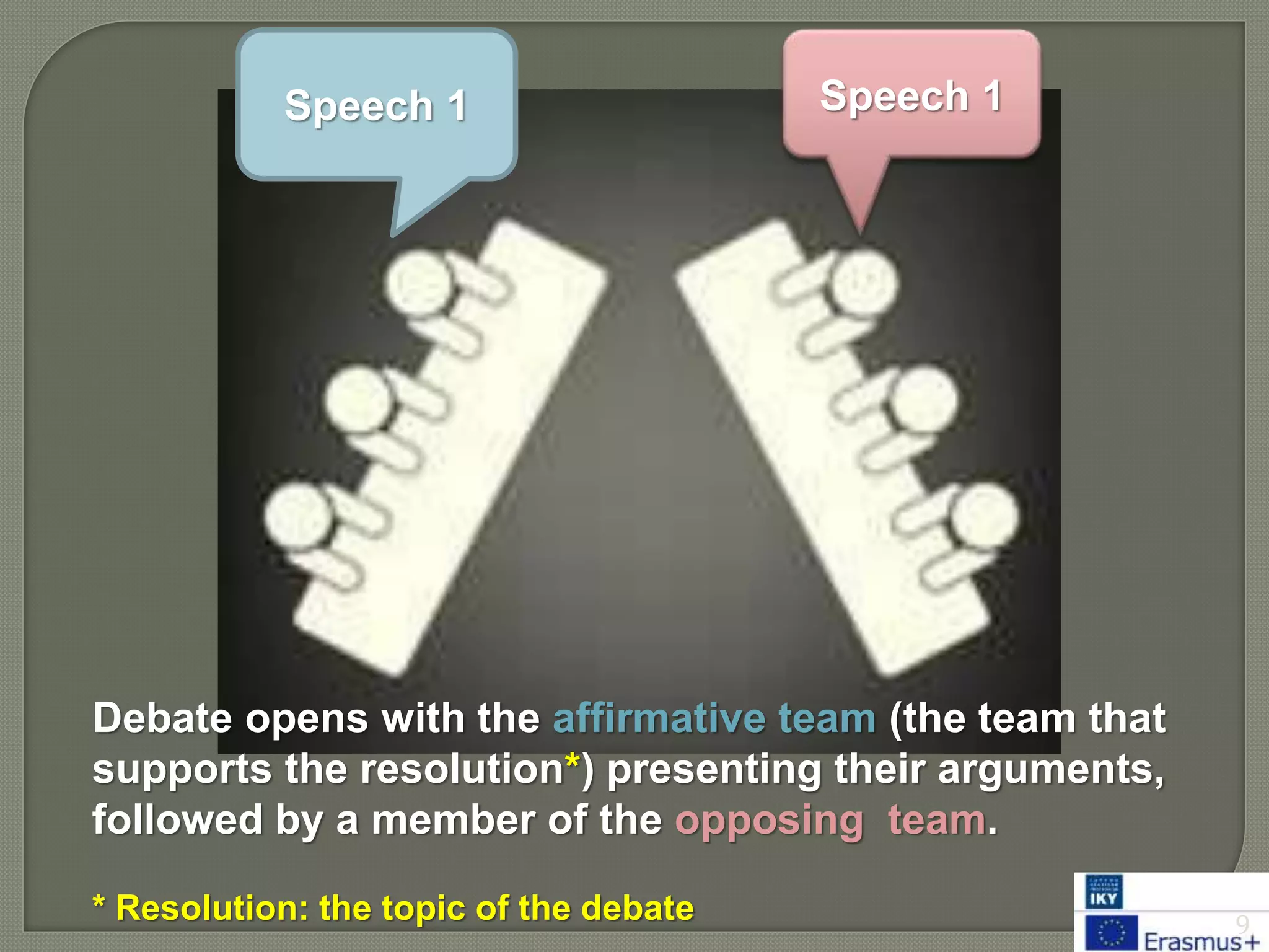 Conducting a debate | PPTX