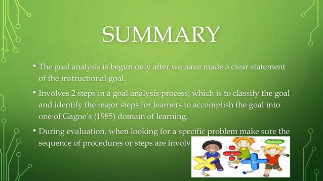 Conducting A Goal Analysis | PPT