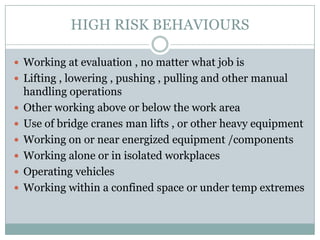 Conducting a job hazard analysis copy - copy (2) | PPT