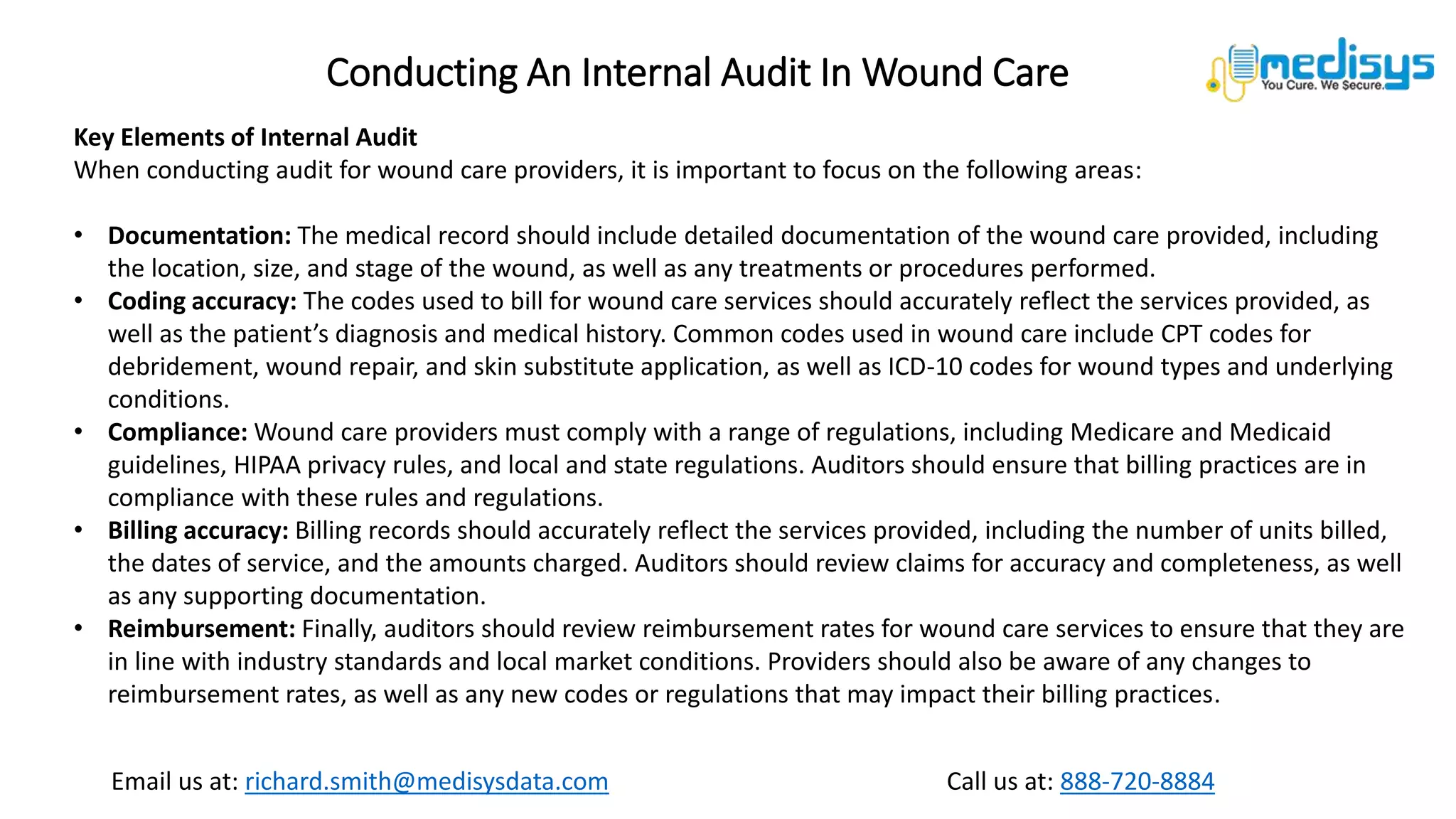Conducting An Internal Audit In Wound Care.pptx
