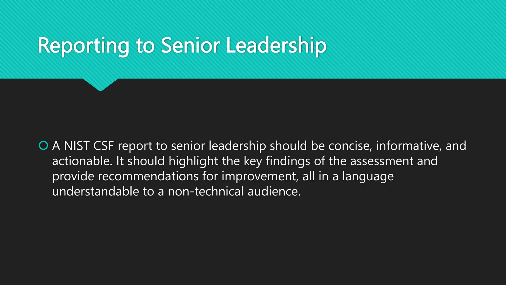 Conducting a NIST Cybersecurity Framework (CSF) Assessment | PPTX