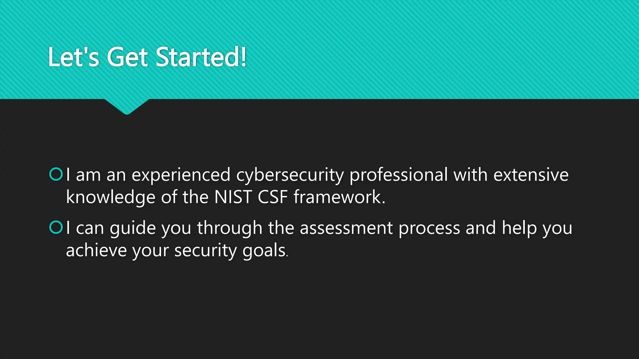 Conducting a NIST Cybersecurity Framework (CSF) Assessment | PPTX