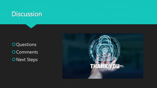Conducting a NIST Cybersecurity Framework (CSF) Assessment | PPTX
