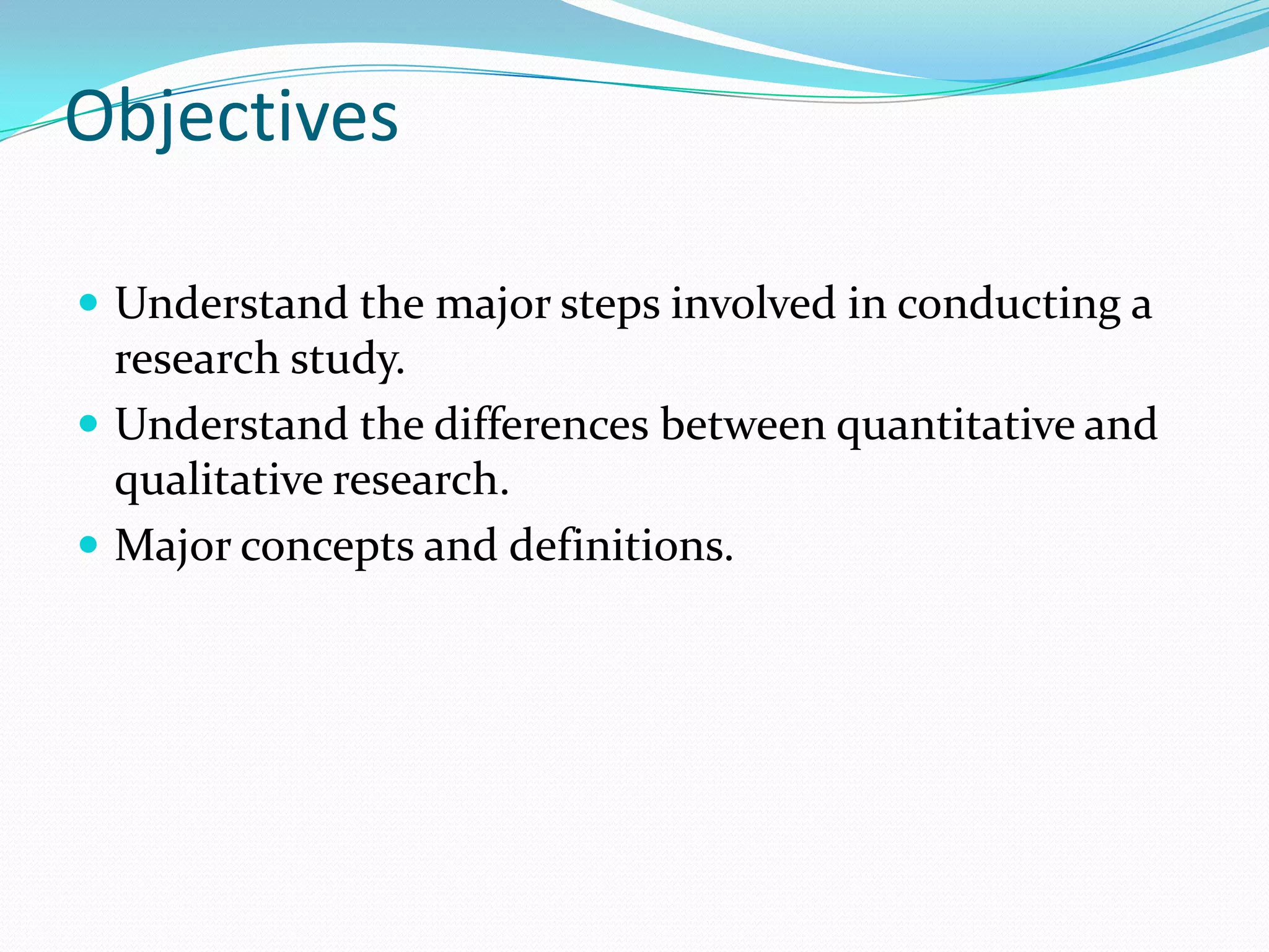 Conducting a Research Study | PPTX