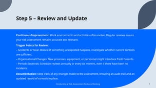 Conducting a Risk Assessment for Lone Working.pptx