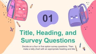 Three Steps in Conducting a Survey, English for Academic and ...