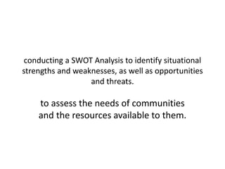 conducting a SWOT Analysis to identify situational strengths.pptx