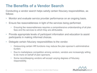 Conducting a Vendor Search | PPT