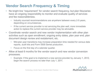 Conducting a Vendor Search | PDF