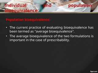 conducting bioavailability-bioequivalence.ppt