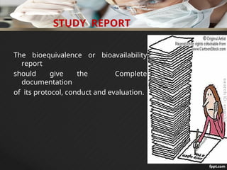 conducting bioavailability-bioequivalence.ppt